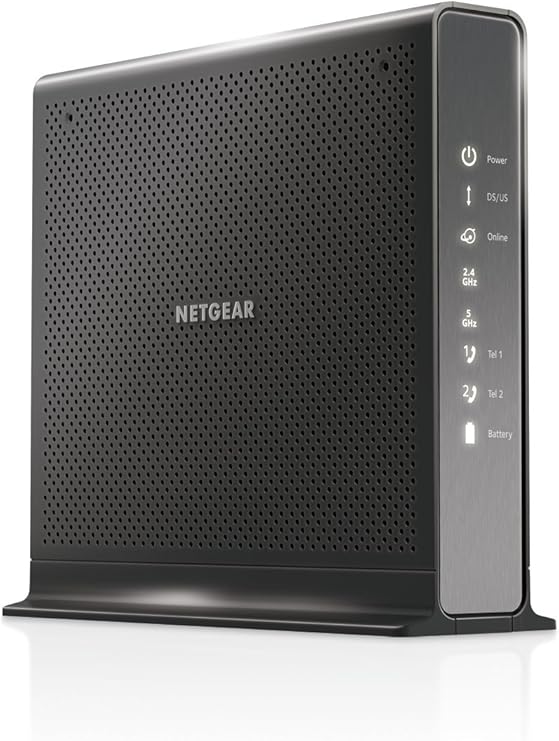 Amazon.com: NETGEAR Nighthawk Cable Modem Wi-Fi Router Combo with Voice ...