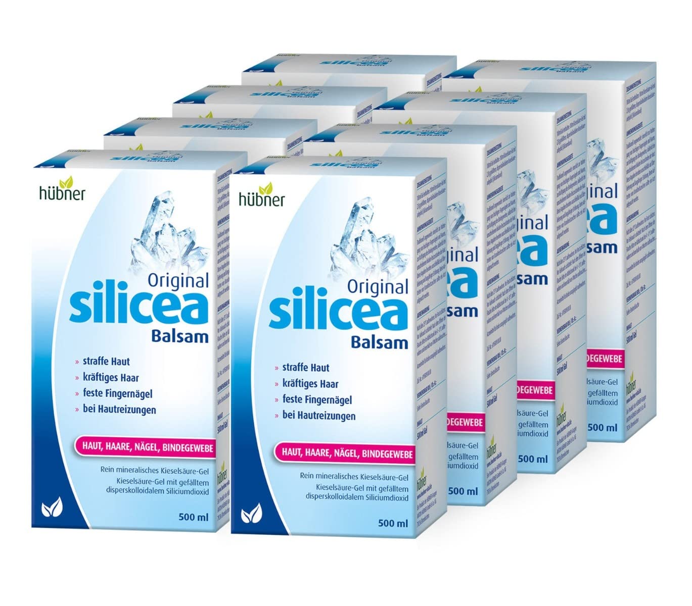 Hübner Original Silicea Balsam Gel 8 X 500ml (4xDoppelback ...