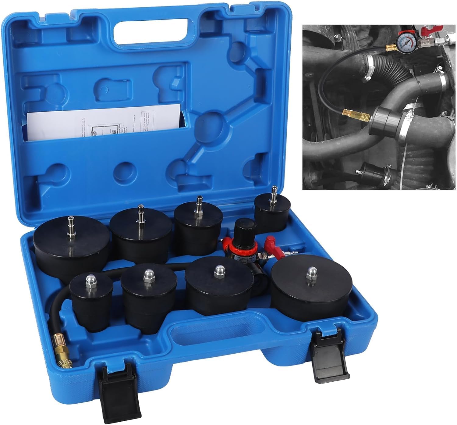 Amazon.com: Angchun Boost Leak Tester - Turbo Boost Leak Tester Kit ...