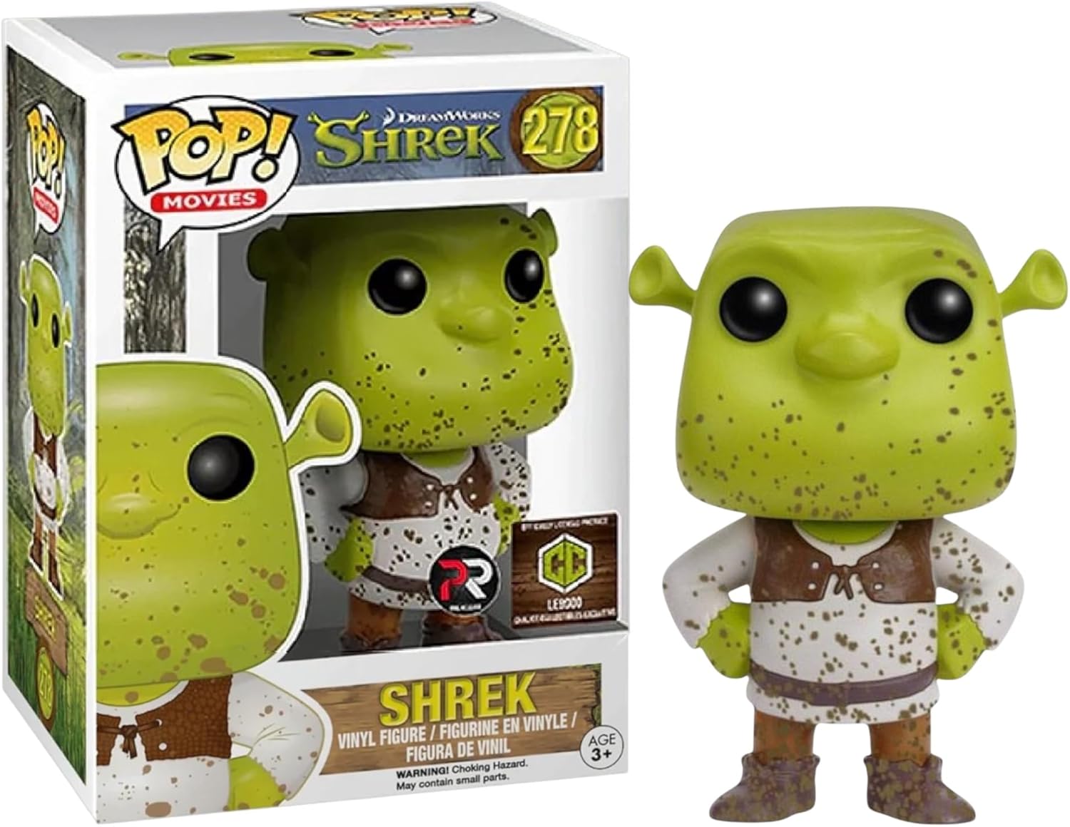 Amazon.com: Funko Pop! Shrek Mud Splatter #278 | Exclusive Edition ...