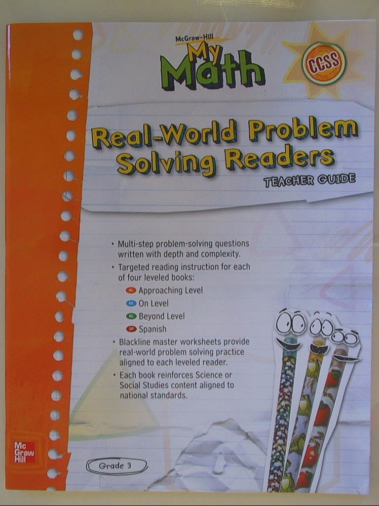 McGraw-Hill My Math, Grade 3, Real-World Problem Solving Leveled Reader ...
