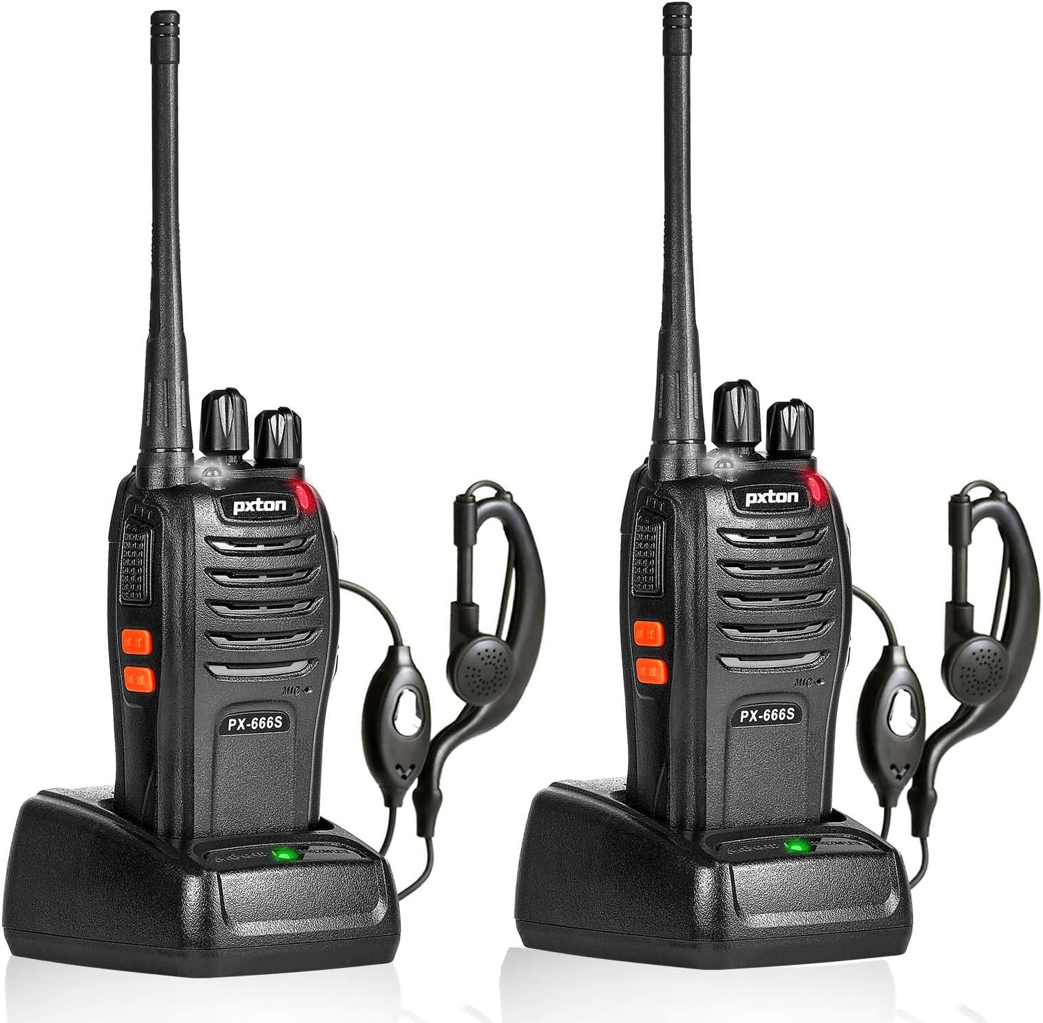 Amazon.com: pxton walkie talkies, 666S walkie talkies for Adults Long ...