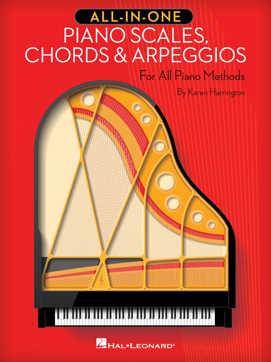 All in One Piano Scales, Chords and Arpeggios - For All Piano Methods ...