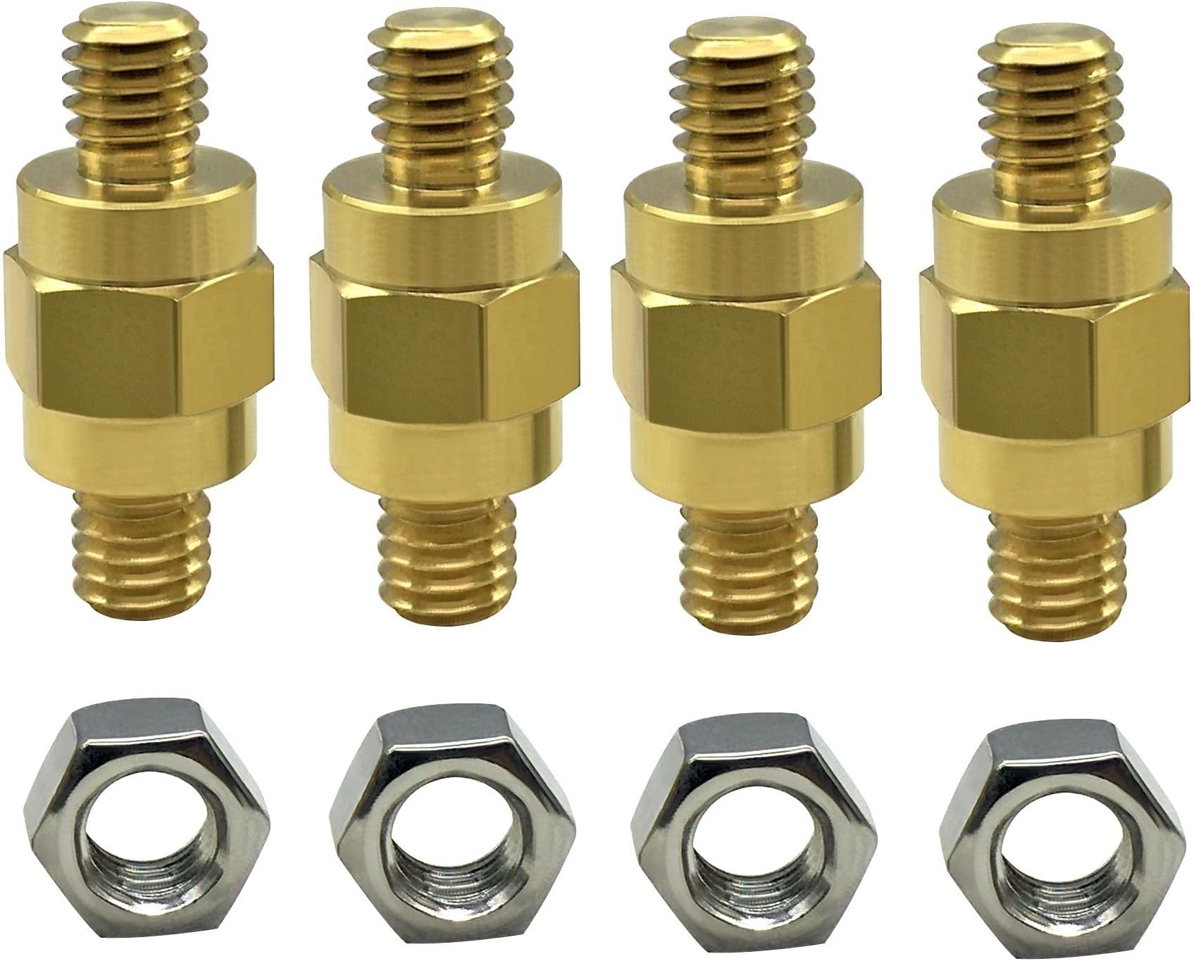 Amazon.com: QWORK Side Post Battery Terminal Bolt, 4 Pairs 3/8 ...
