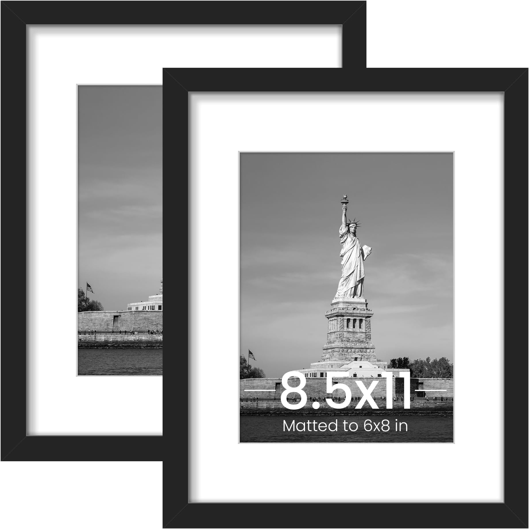 Amazon.com - upsimples 3 Pack 8.5x11 Picture Frame, Display Pictures ...