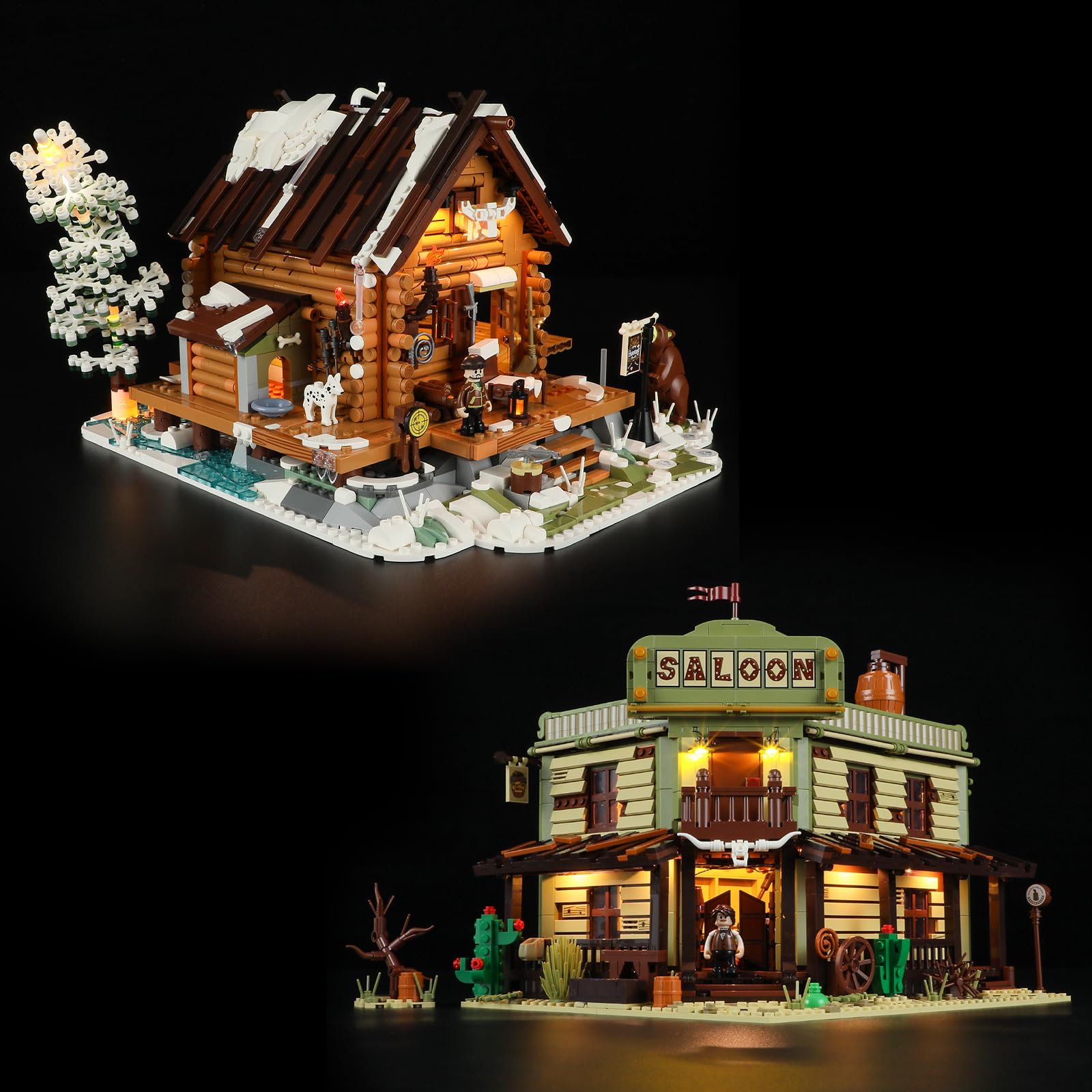 Lego Ideas Hunting Lodge Funwhole Lakeside Lodge Building Set Review