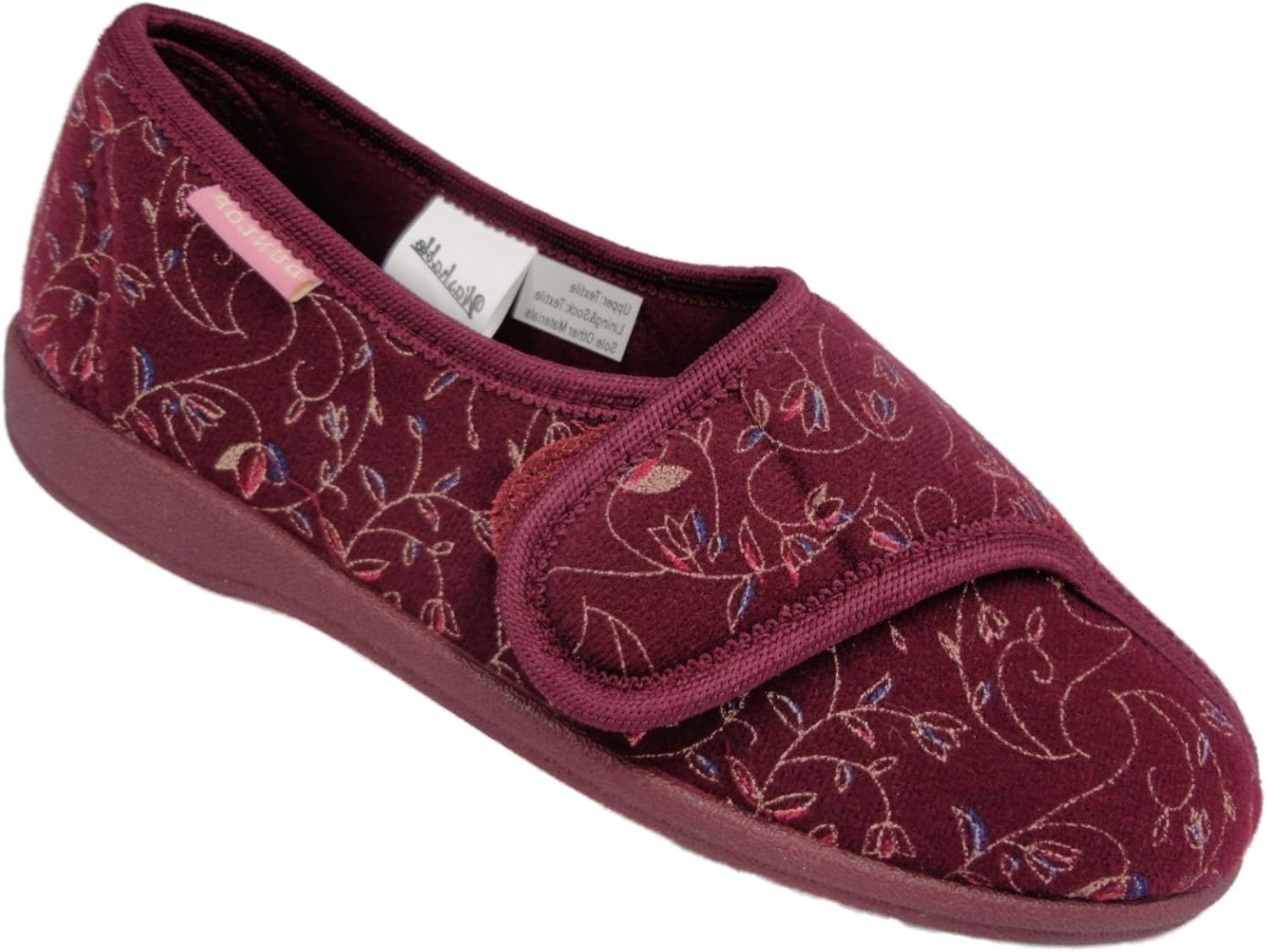 Dunlop - Pantoufles orthopédiques - Fermeture par Velcro - Lavable ...