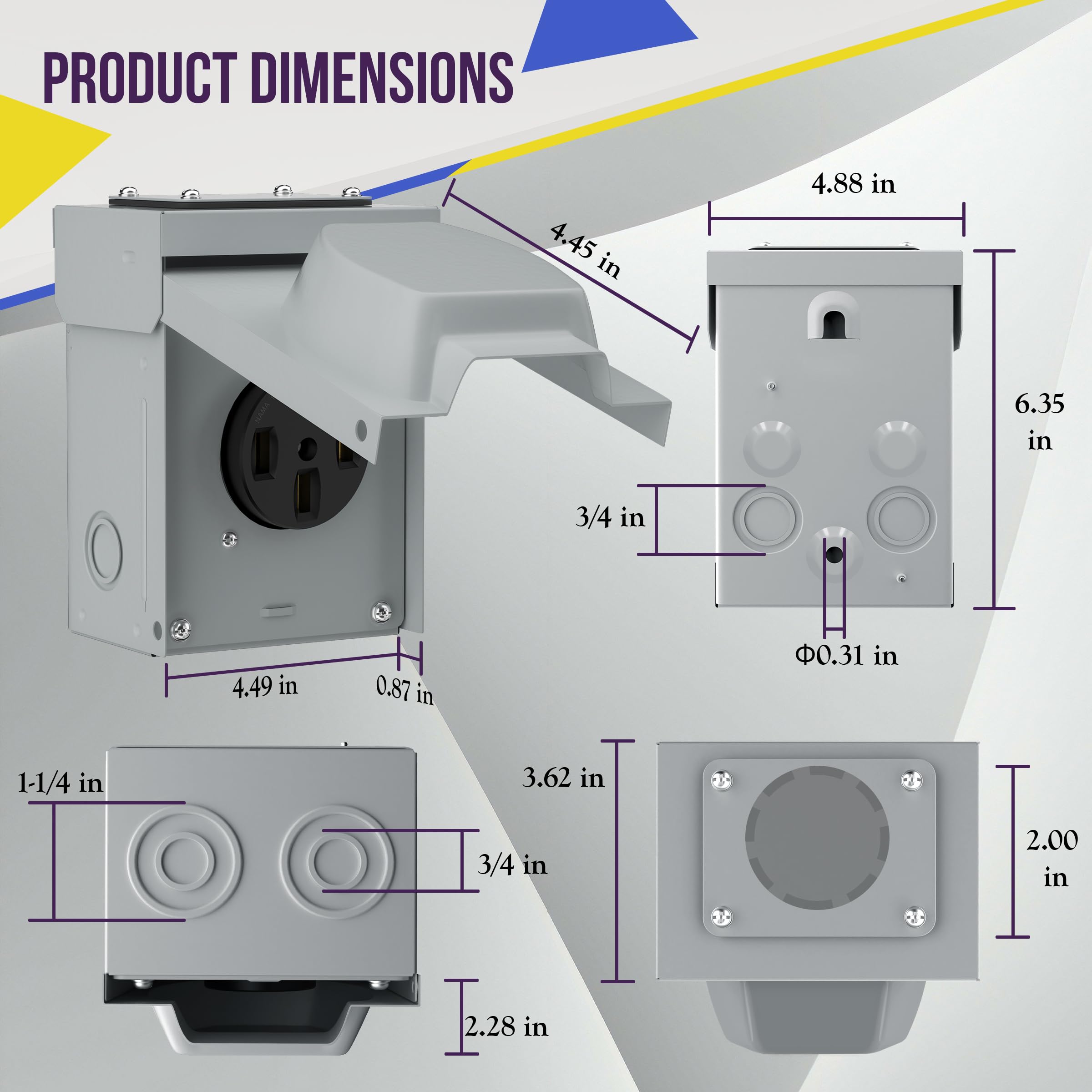 50 Nema Enclosure Types NEMA 4x Classification For Indoor/outdoor