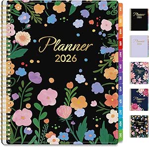 Amazon.com : GNL 2026 Planner, Weekly and Monthly Planner (January ...