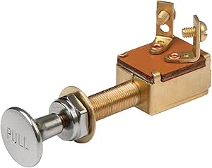 BEP 2 Position Spst Push-Pull Switch - Off/(On) : Buy Online at Best ...