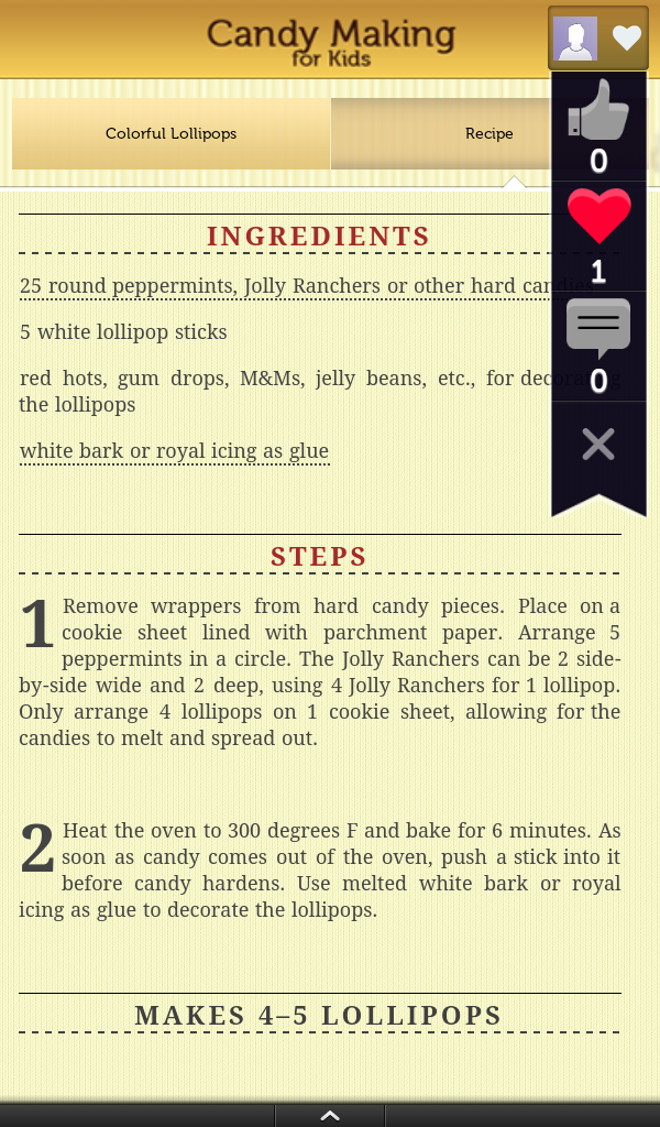Candy Making for Kids - App on Amazon Appstore