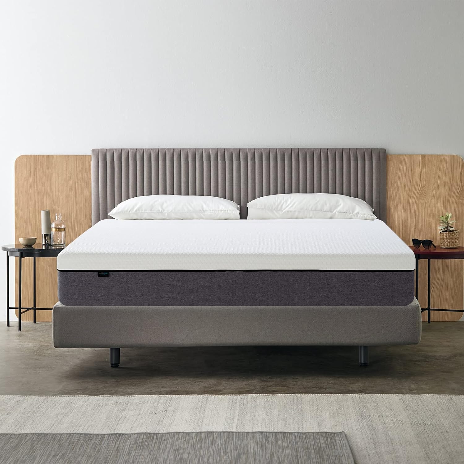 Amazon.com: BAENIGHT Gel Memory Foam Mattress ，8 Inch High Rebound ...