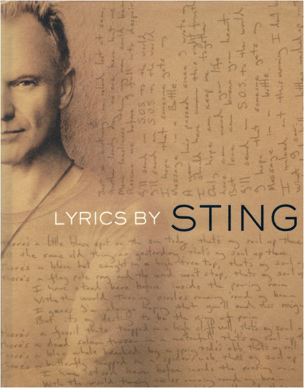 Amazon.com: Lyrics: 9780385339872: Sting: Books