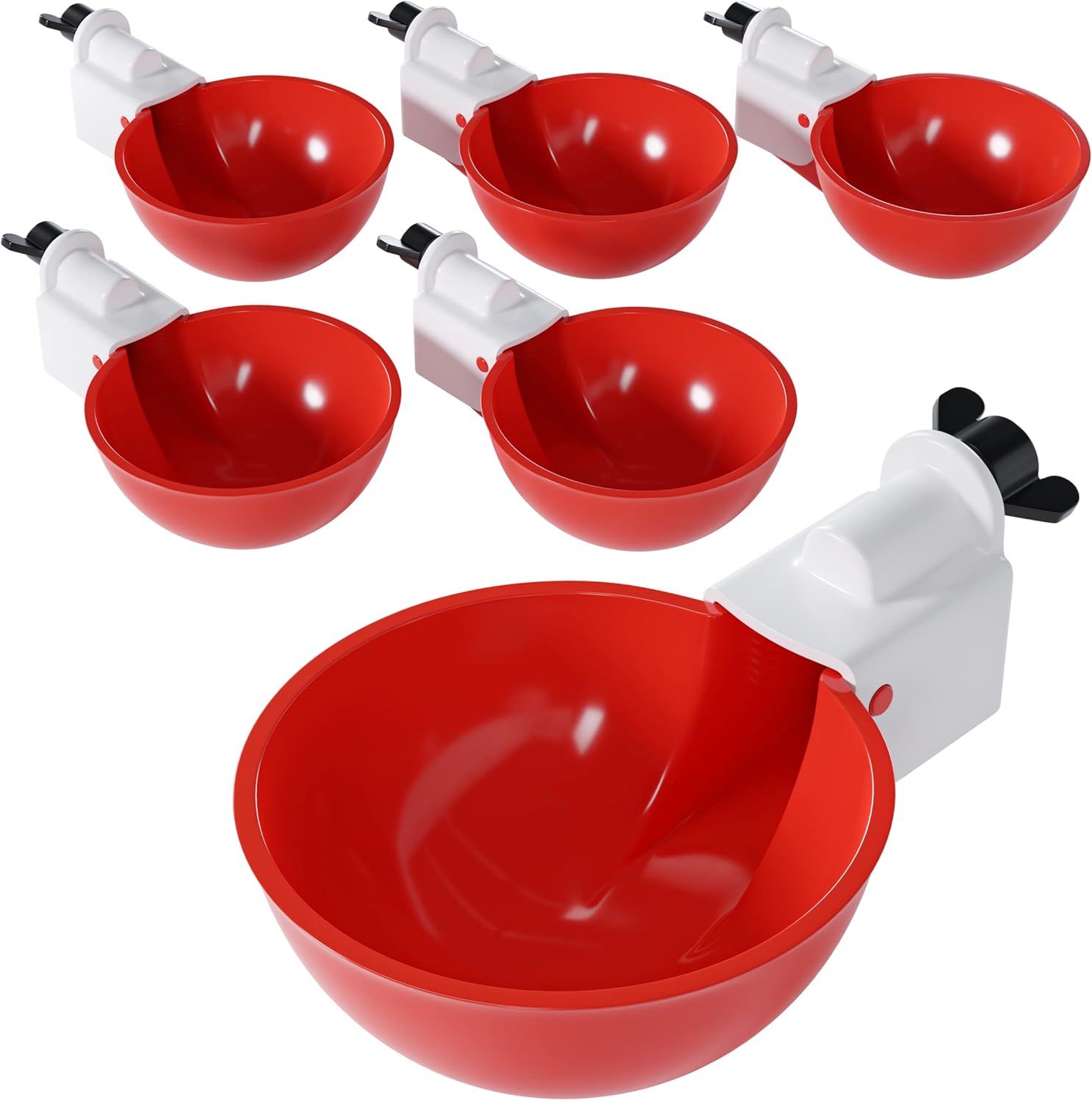 Amazon.com: Backyard Star Chicken Water Cups | Automatic Chicken ...