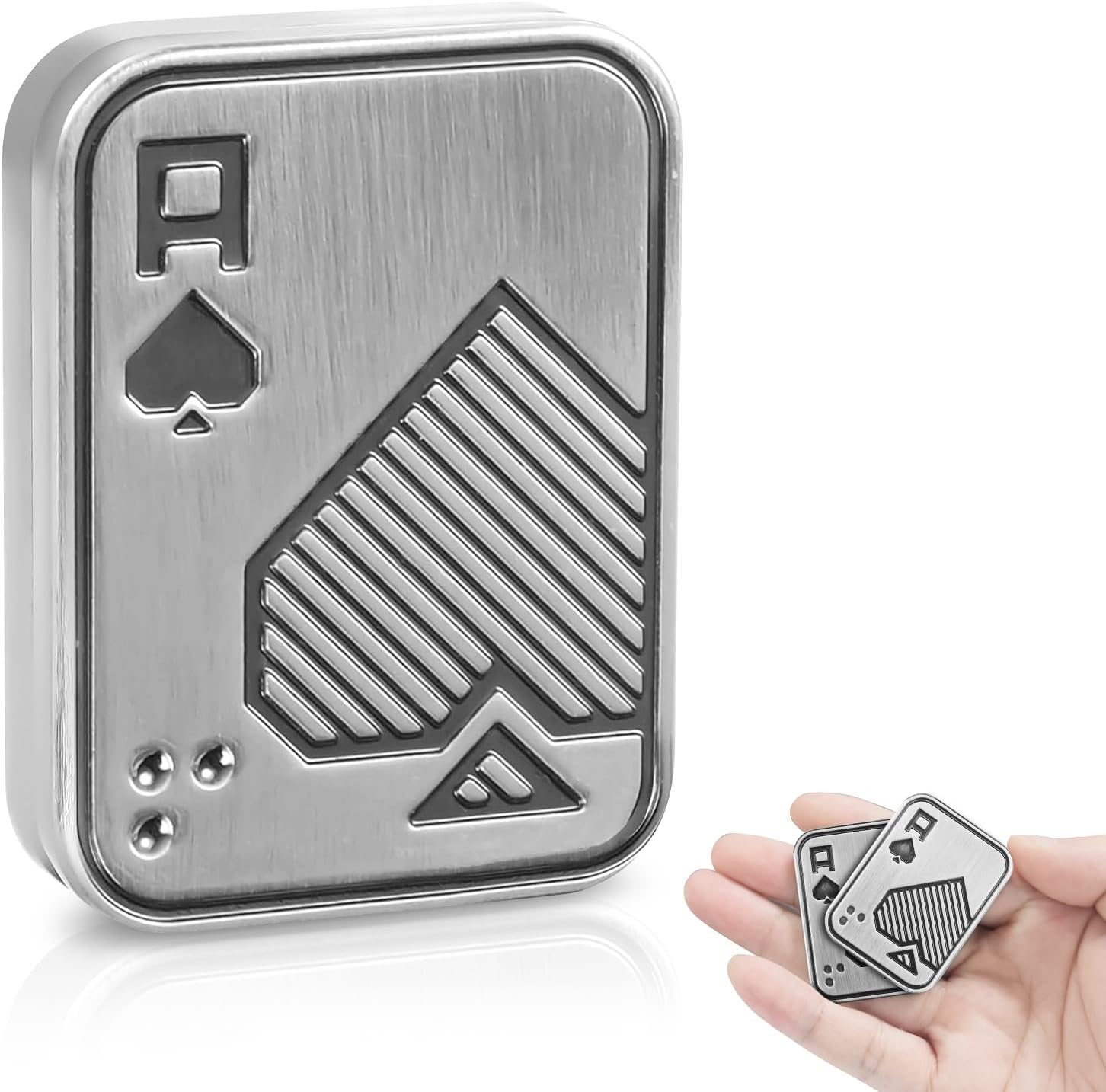 Amazon.com: TAMOXI Metal Fidget Toys, Magnetic Fidget Slider for Adults ...