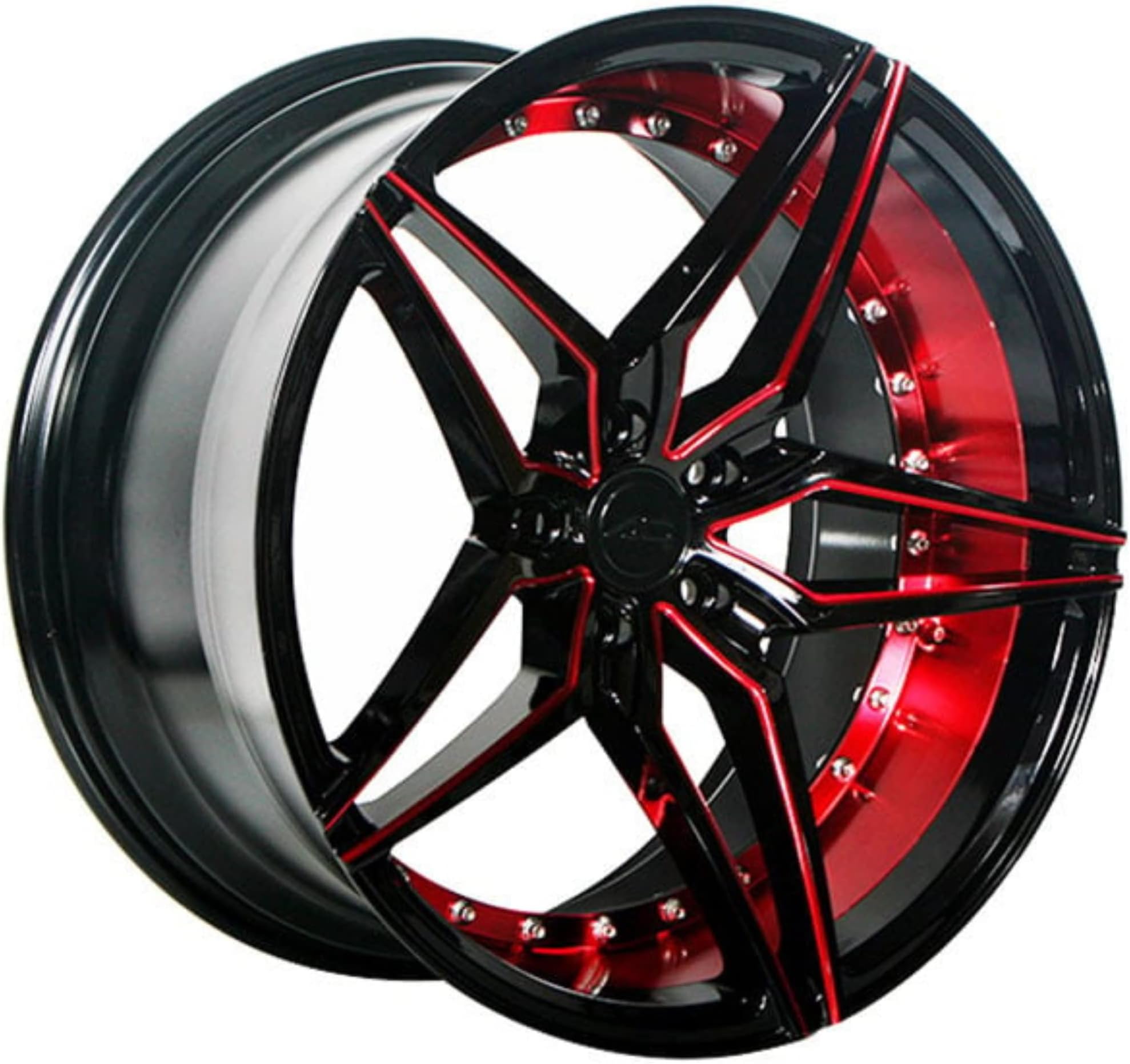 Amazon.com: Road Force Wheels RF22 | 22 Inch Rims (Set of 4 Wheels ...