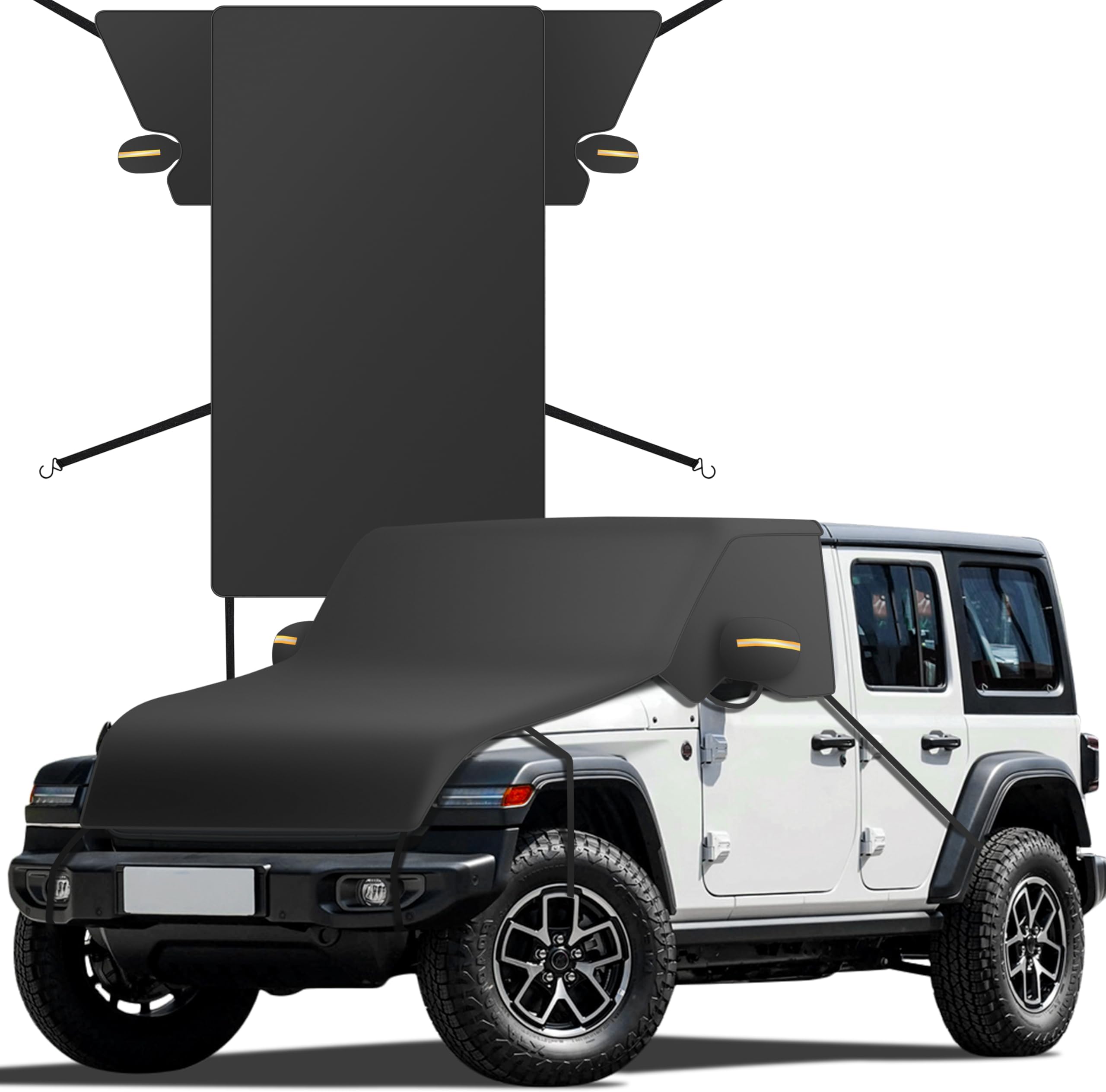 Amazon.com: TOPAC Extended Windshield Cover for Ice and Snow, Enhanced ...