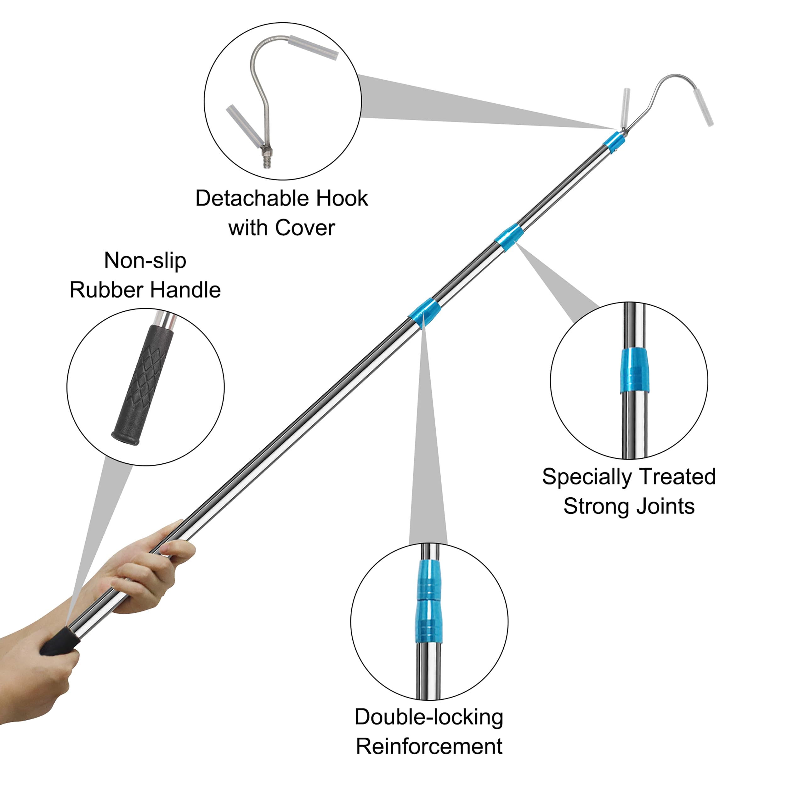 Snapklik.com : Cargo Grabber Truck Cargo Retriever, 6 FT Grabber Reach ...
