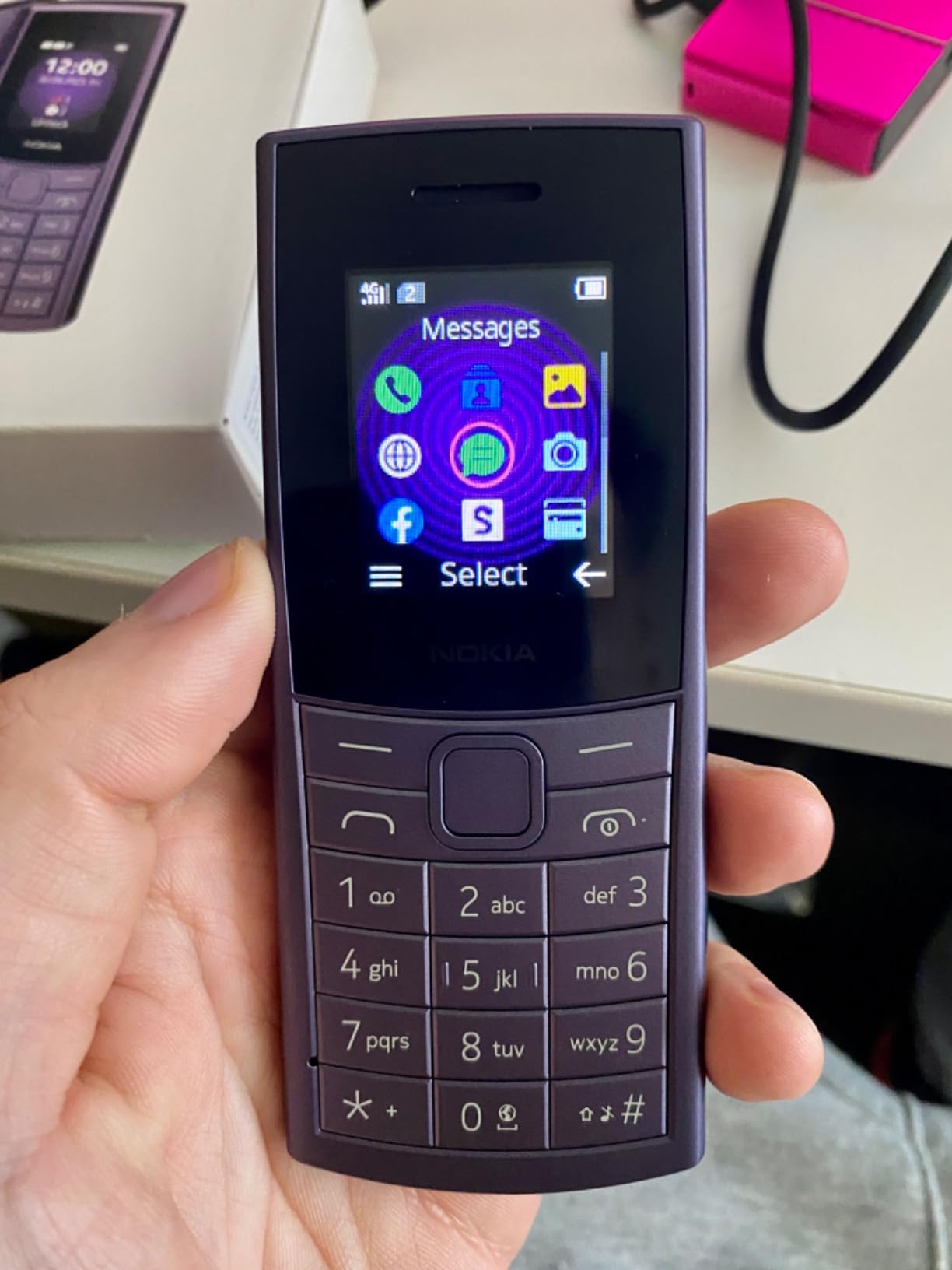 NOKIA 110 4G TA-1549 DS Purple : Amazon.com.au: Electronics