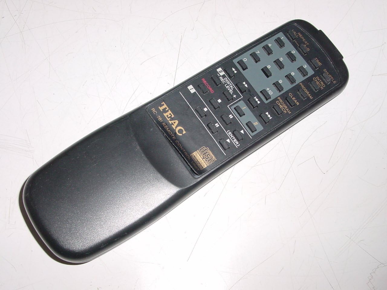 Amazon.com: TEAC RC-781 CD CD-RW Recorder Player System Remote Control ...