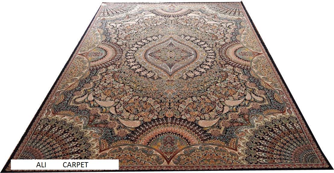 Buy Ali Carpet Persian Carpet (Black, Acrylic, 8 x 11 Feet) Online at ...