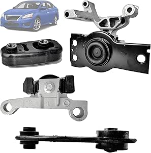 Amazon.com: Motor Mount Set, 4PCS Engines Mount Compatible with 2007 ...
