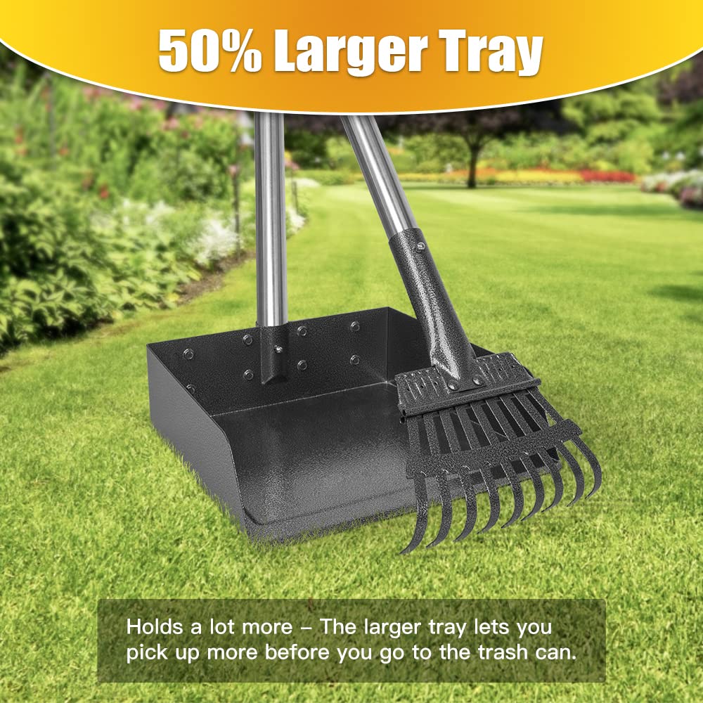 Snapklik.com : Larger Pooper Scooper For Large Dogs, Dog Pooper Scooper ...