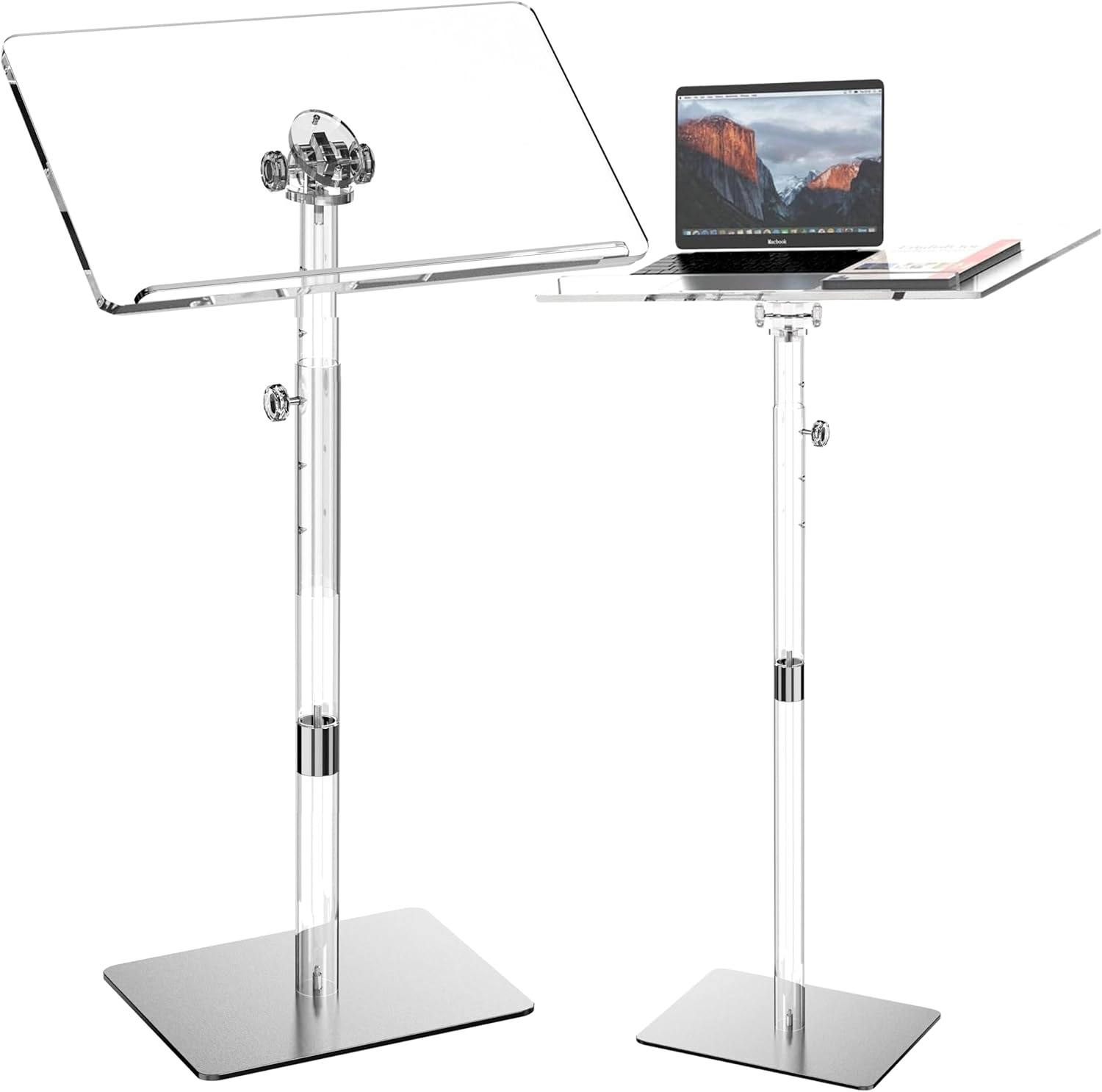 Ultra Clear Acrylic Pulpit Podium Stand | Modern Portable Pulpits for ...