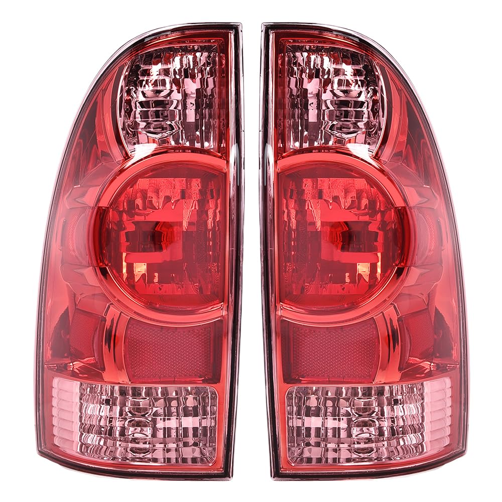 PIT66 Tail Light Rear Brake Lamp Driver + Passenger Side W/O Bulbs ...