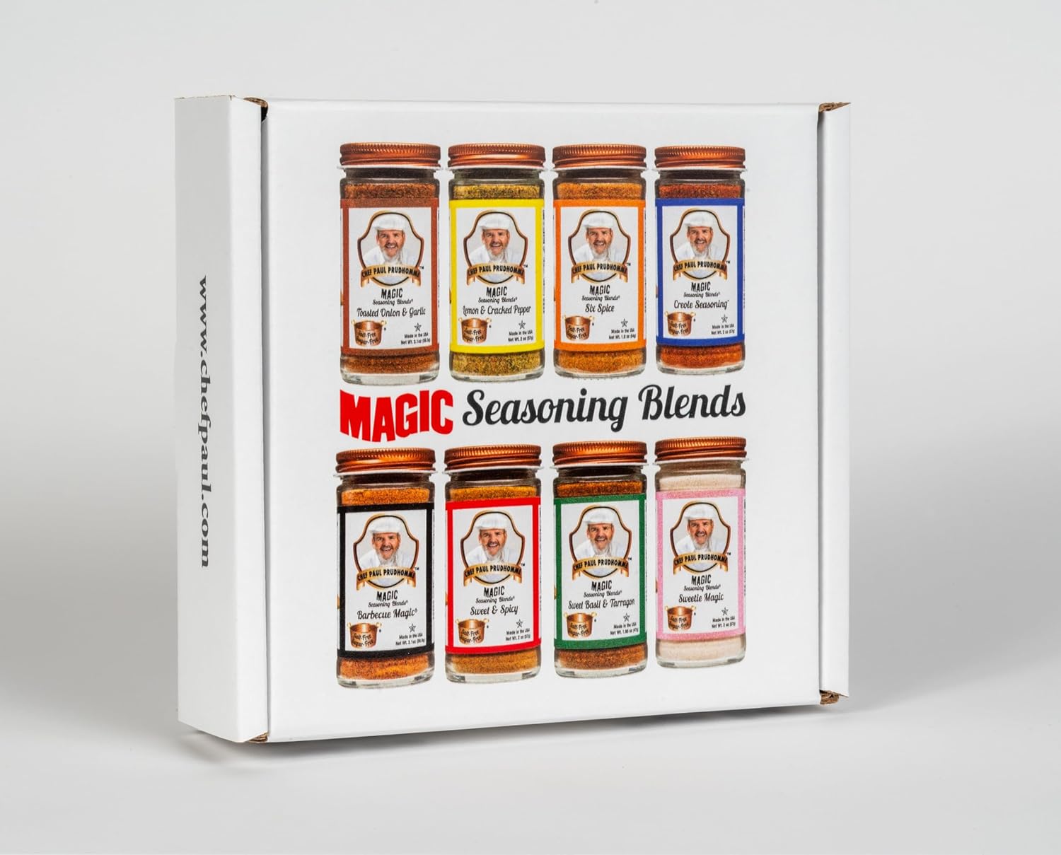 Amazon.com : Chef Paul Prudhomme's Magic Seasoning Blends Variety Pack ...