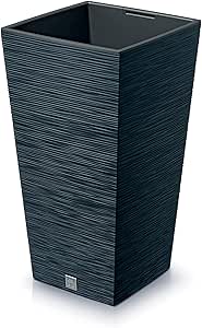 Amazon.com: Prosperplast Furu Collection 24 x 24 x 45 cm Anthracite ...