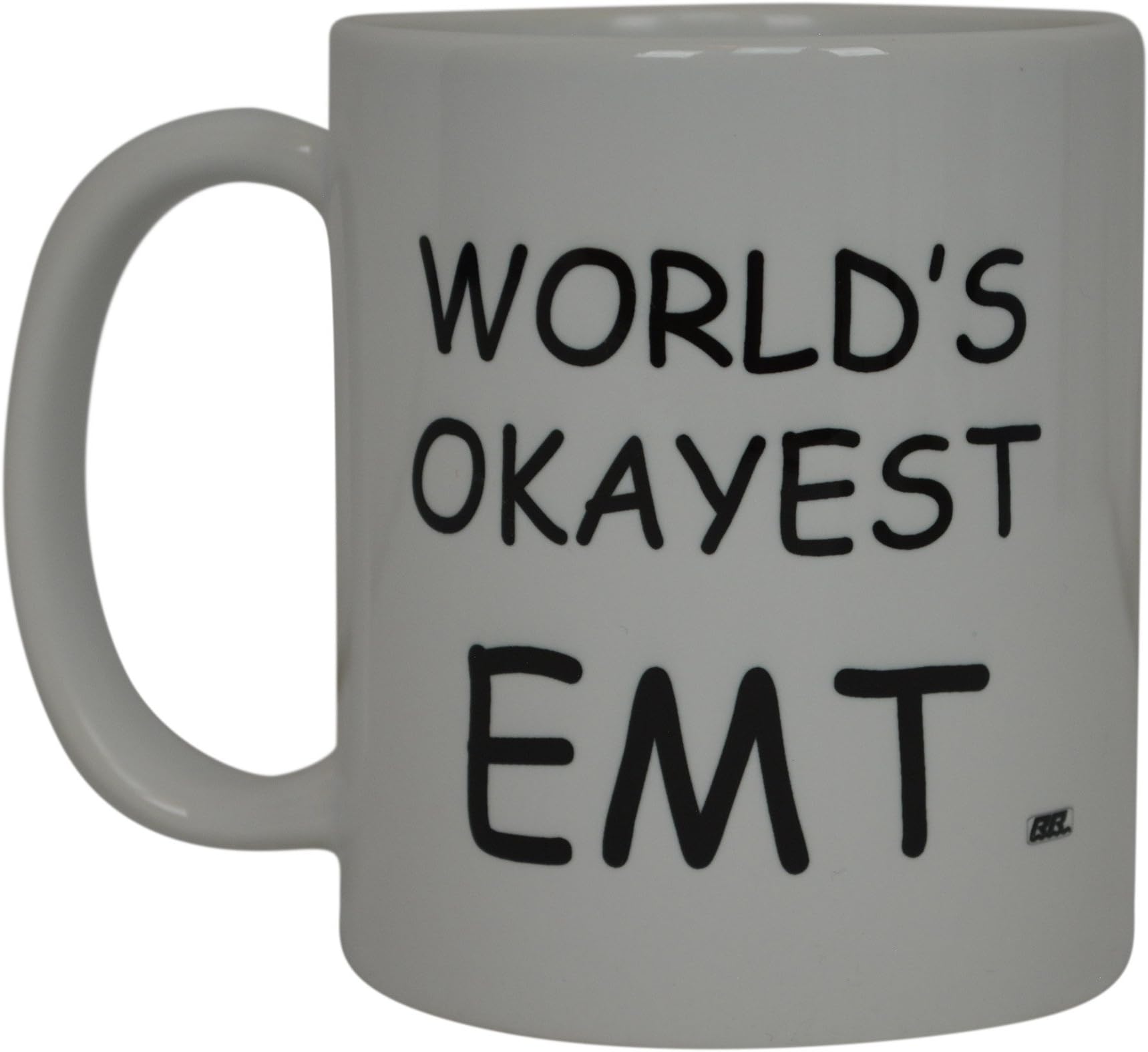 Amazon.com: Rogue River Tactical EMT Funny Coffee Mug Here To Save Not ...