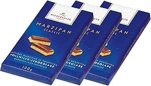 Classic Milk Chocolate Marzipan Bar - Pack of 3 (3 x 110g) : Amazon.co ...