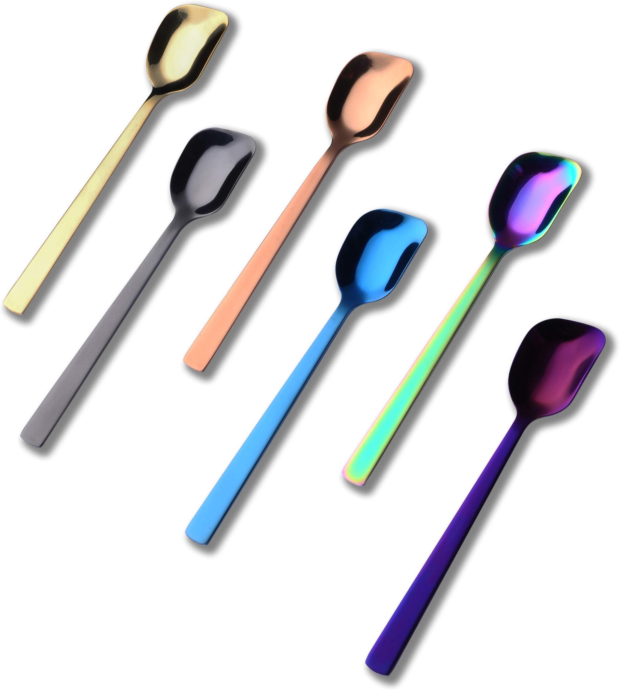 Amazon.com: GoGeiLi Yogurt Spoon, Stainless Steel Gelato/Ice Cream ...