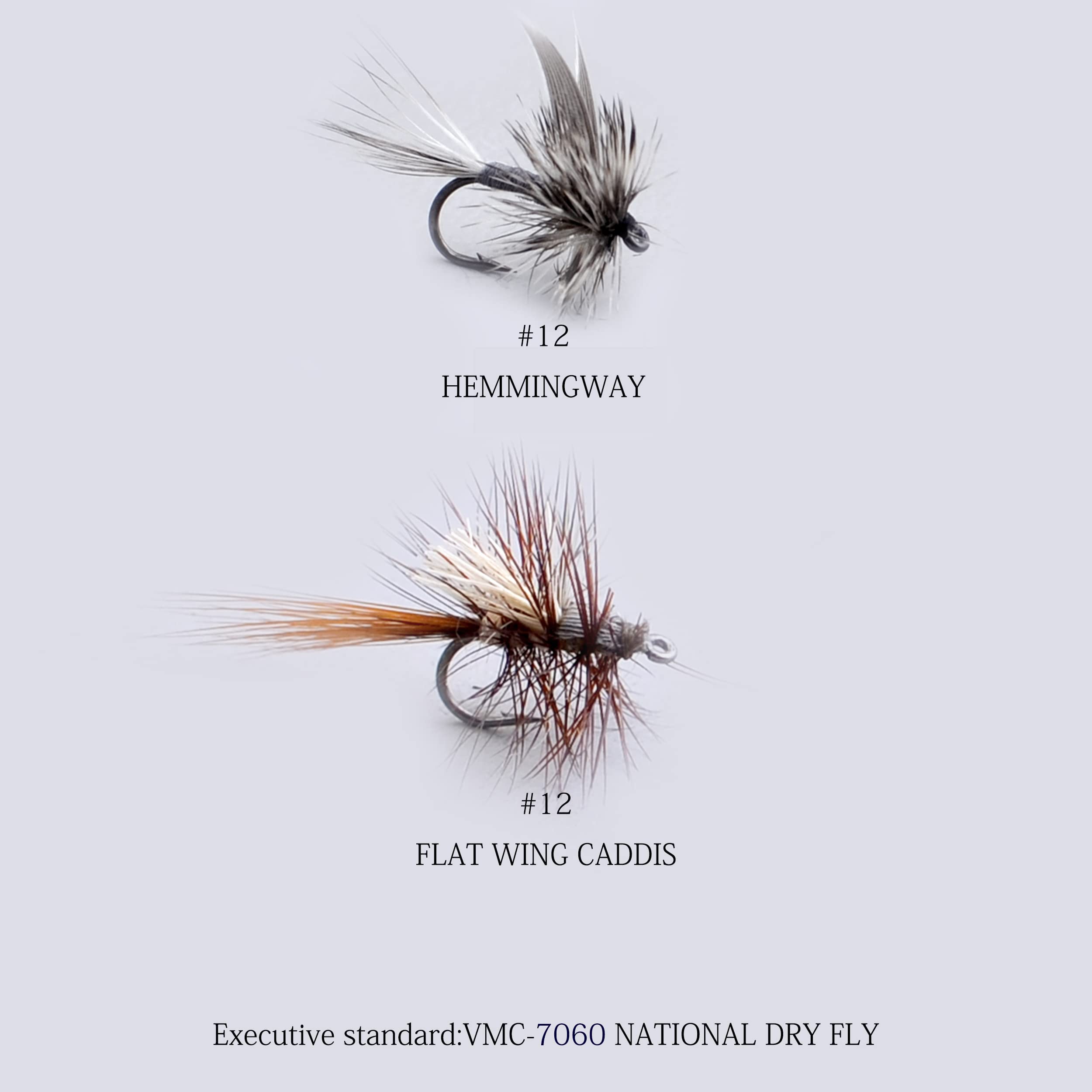 Snapklik.com : Fly Fishing Dry Flies/A Dozen/Caddis Parachute/DORATO ...