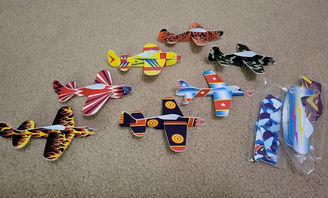 $4/mo - Finance Neliblu Bulk Pack of 72 Airplane Gliders Party Favors ...