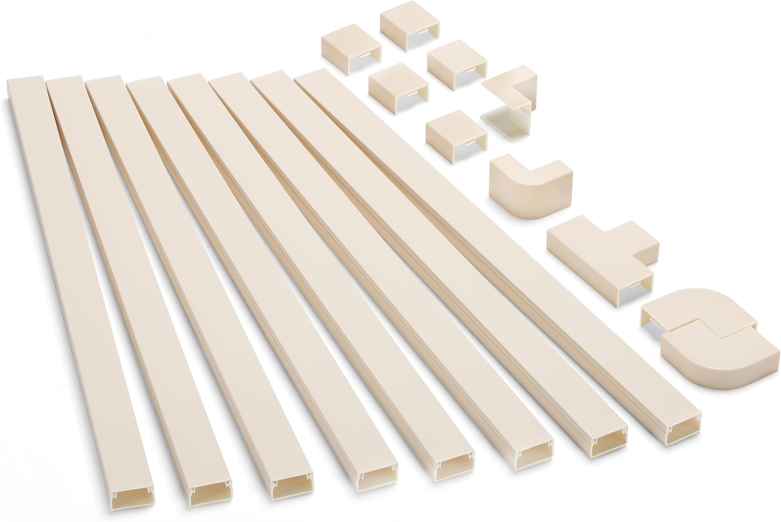 Amazon.com: 126in Cord Hider Kit, Wire Hiders for TV on Wall, Paintable ...