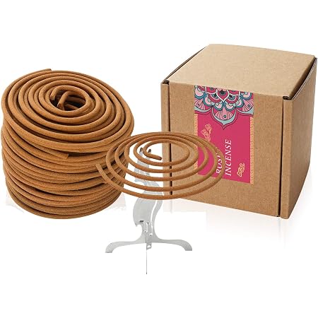 Amazon.com: Coils Incense,Jasmine Spiral Incense for Incense Burner ...
