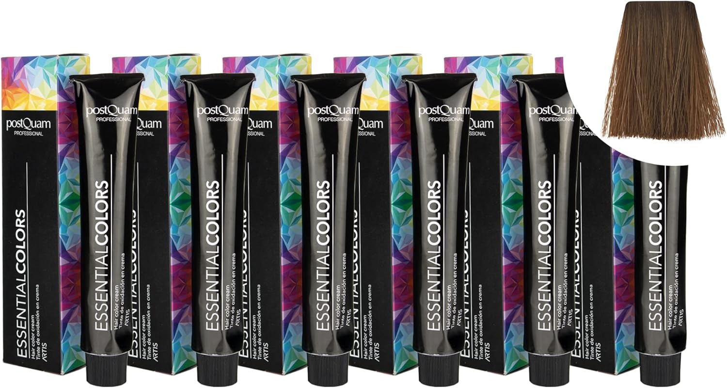 PostQuam - Pack de 6 Tintes de Peluqueria Profesional de Elevado Poder ...