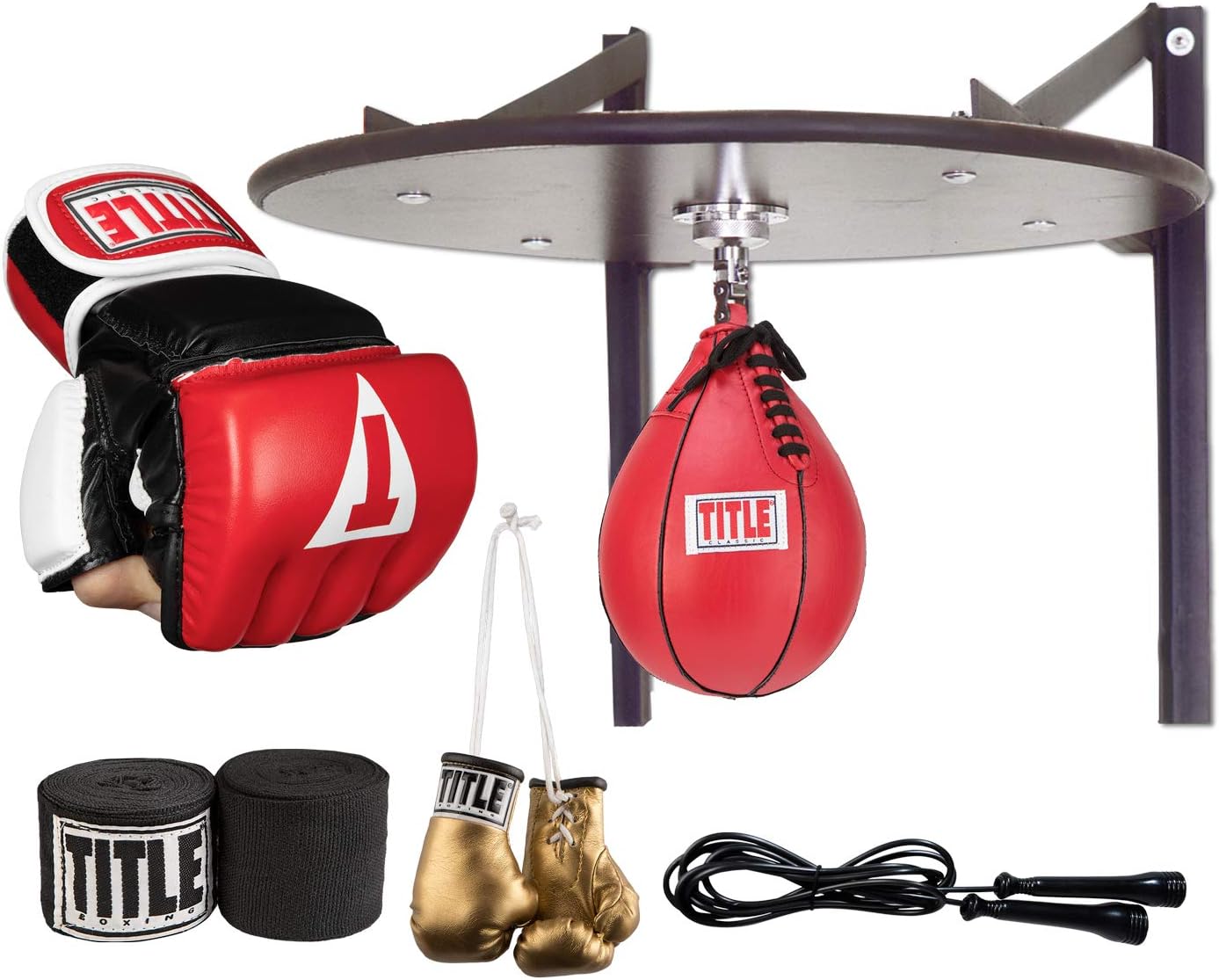 Amazon.com : Title Deluxe Speed Bag Set : Sports & Outdoors