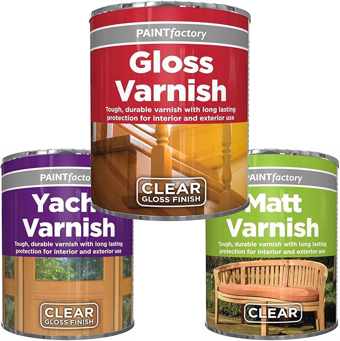 Q&H 300ML All Varnish Paint Tin Long Lasting Protection - Interior ...