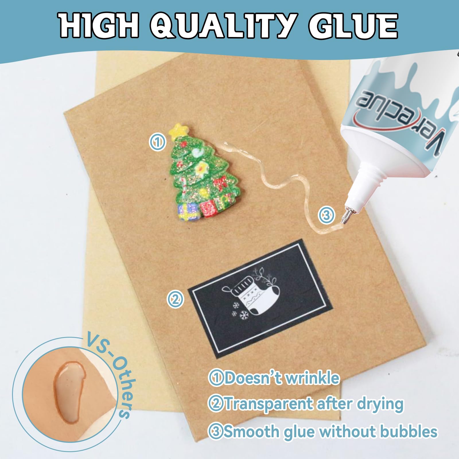 Snapklik.com : Book Glue, 120ml Flexible Book Binding Glue, Dries Clear ...
