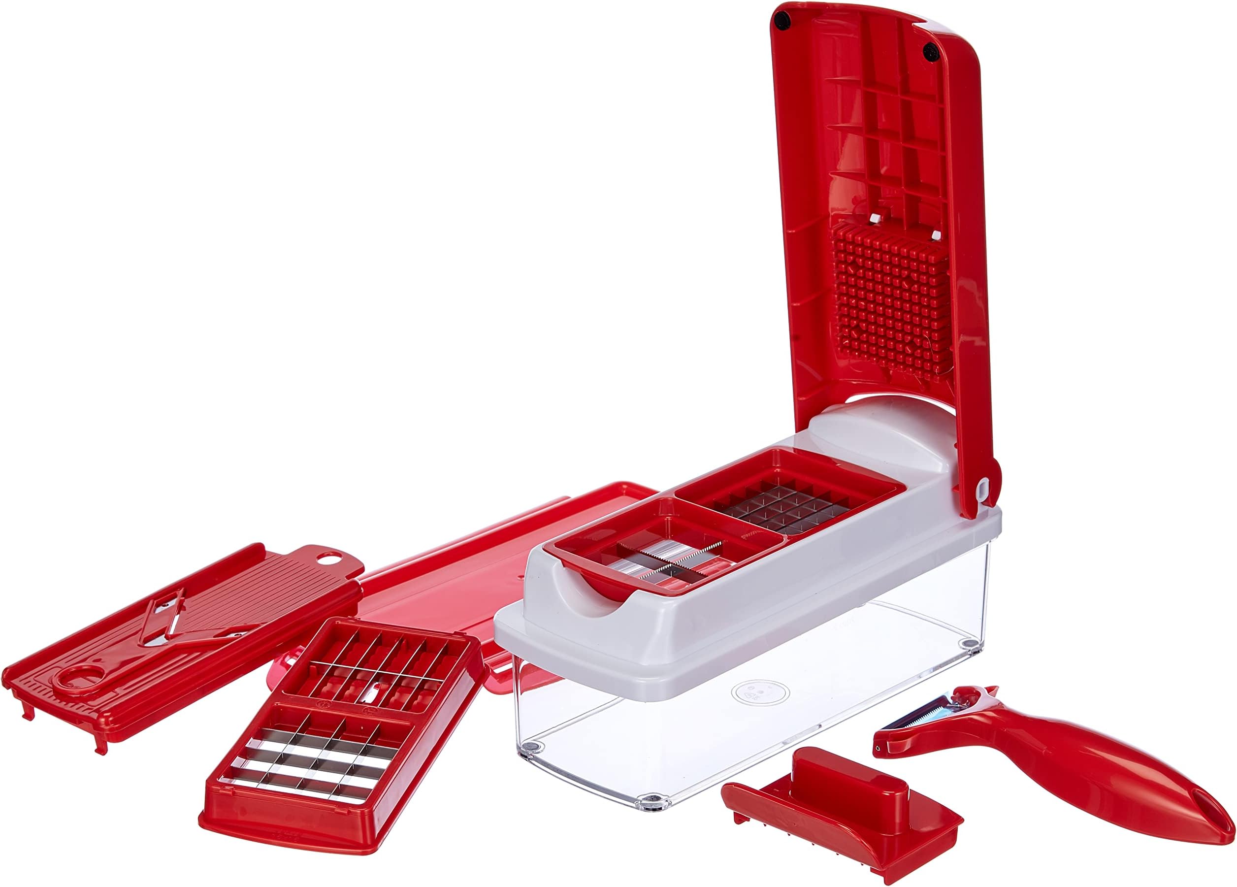 Amazon.com: MegaChef 10-in-1 Multi-Use Salad Spinning Slicer, Dicer and ...