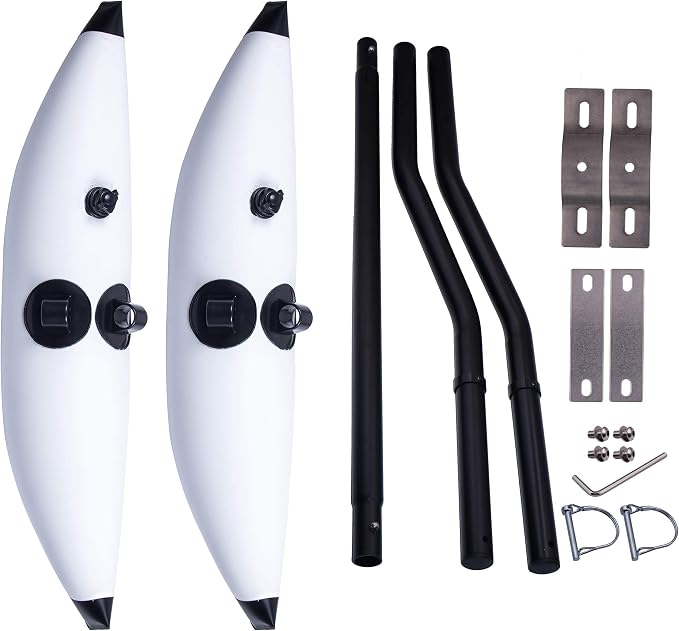 Amazon.com: METER STAR Kayak Stabilization System Float and Rods Kit ...