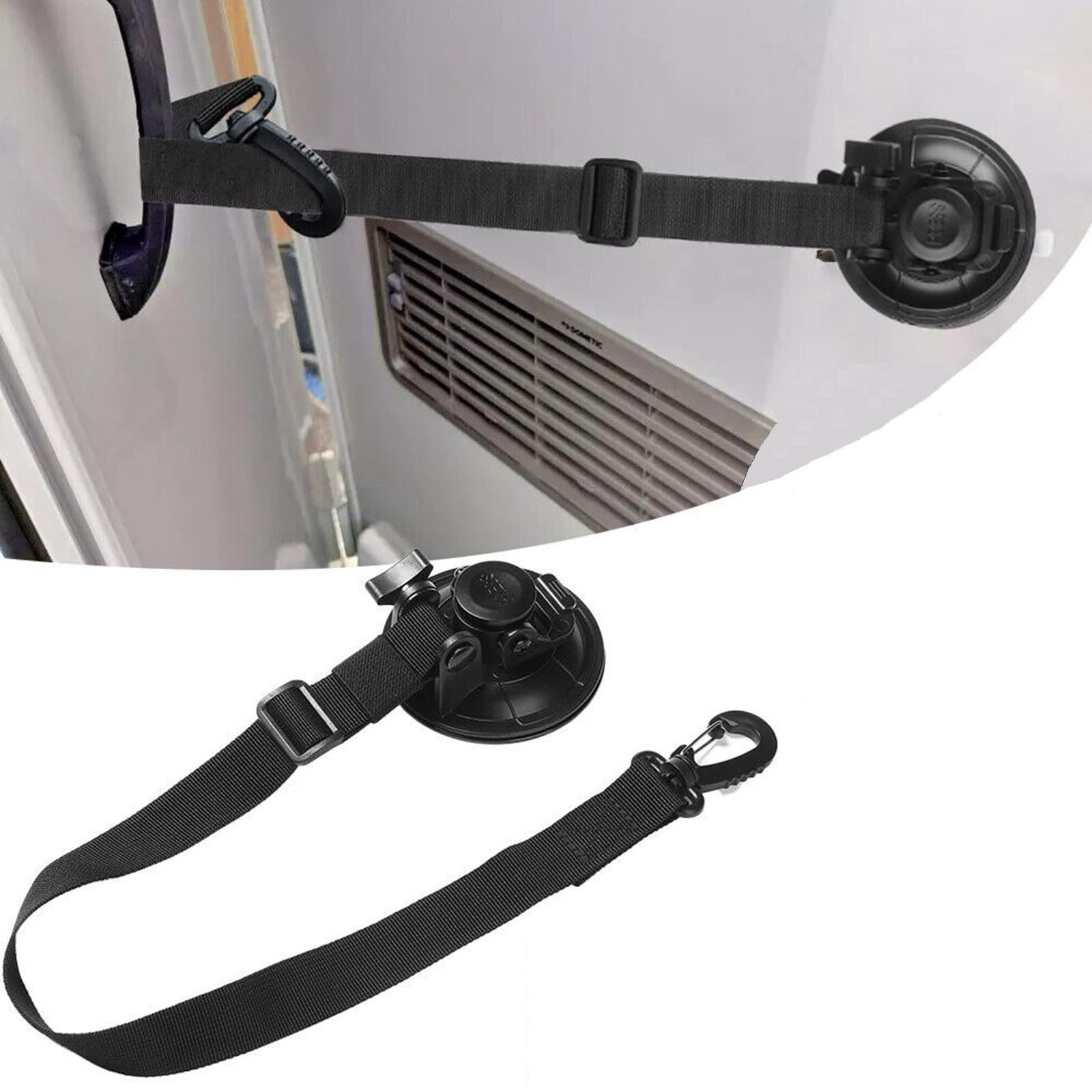 BAAQII Adjustable Door Retainer Strap for Motorhome Caravan Campervan ...