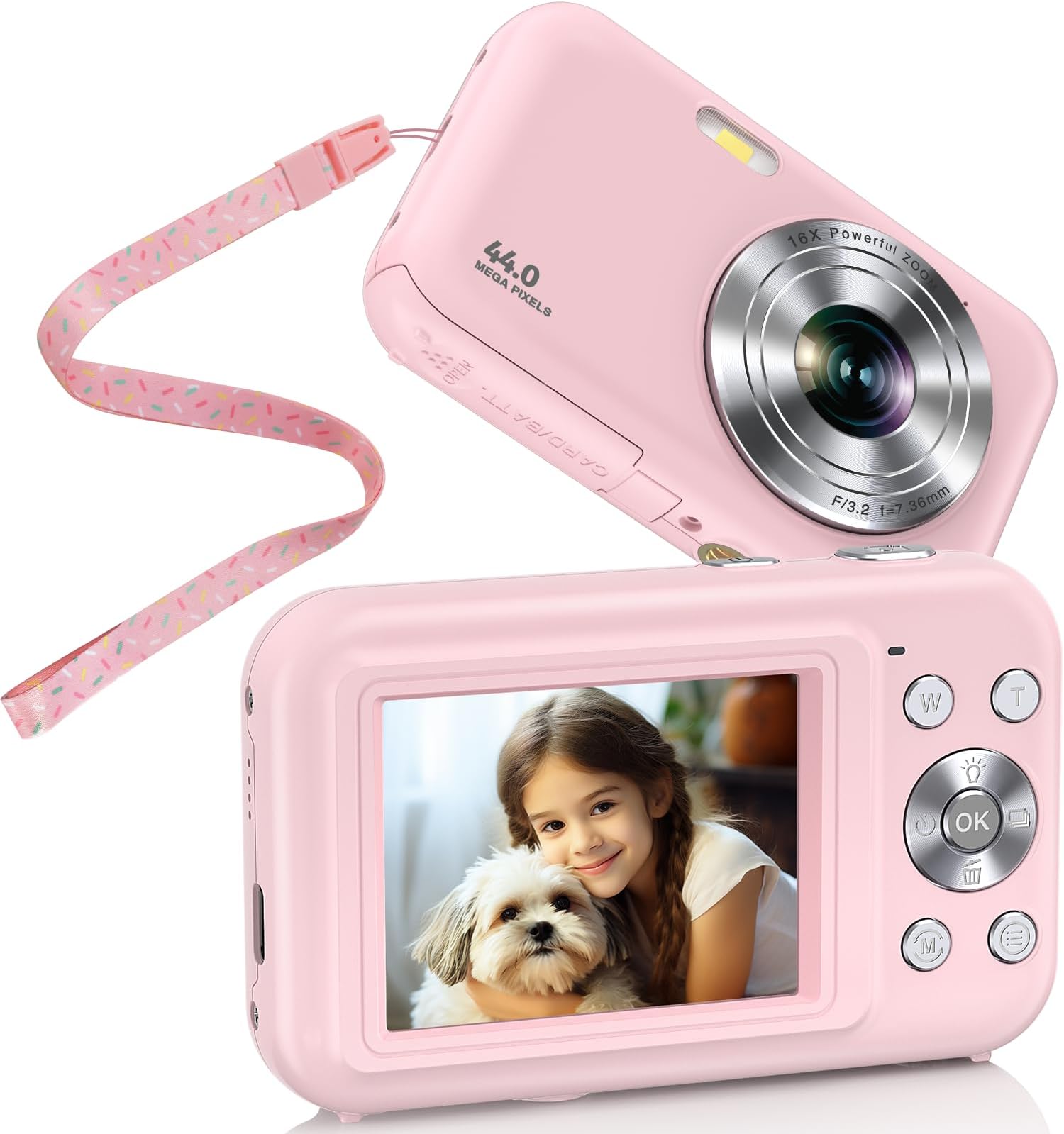 Andoer X6 Mini Digital Camera: 32GB TF Card Included,Ultra-Compact ...