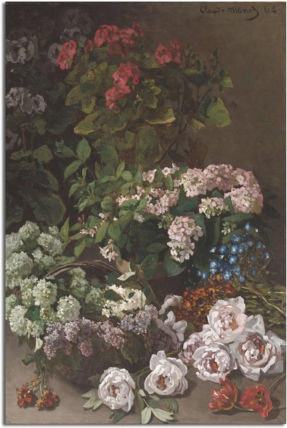 Amazon.co.jp: Complete Collection of Paintings by Claude Monet "Spring ...