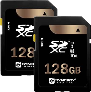 Amazon.com: Synergy Digital 128GB, SDXC UHS-I Memory Cards, Compatible ...