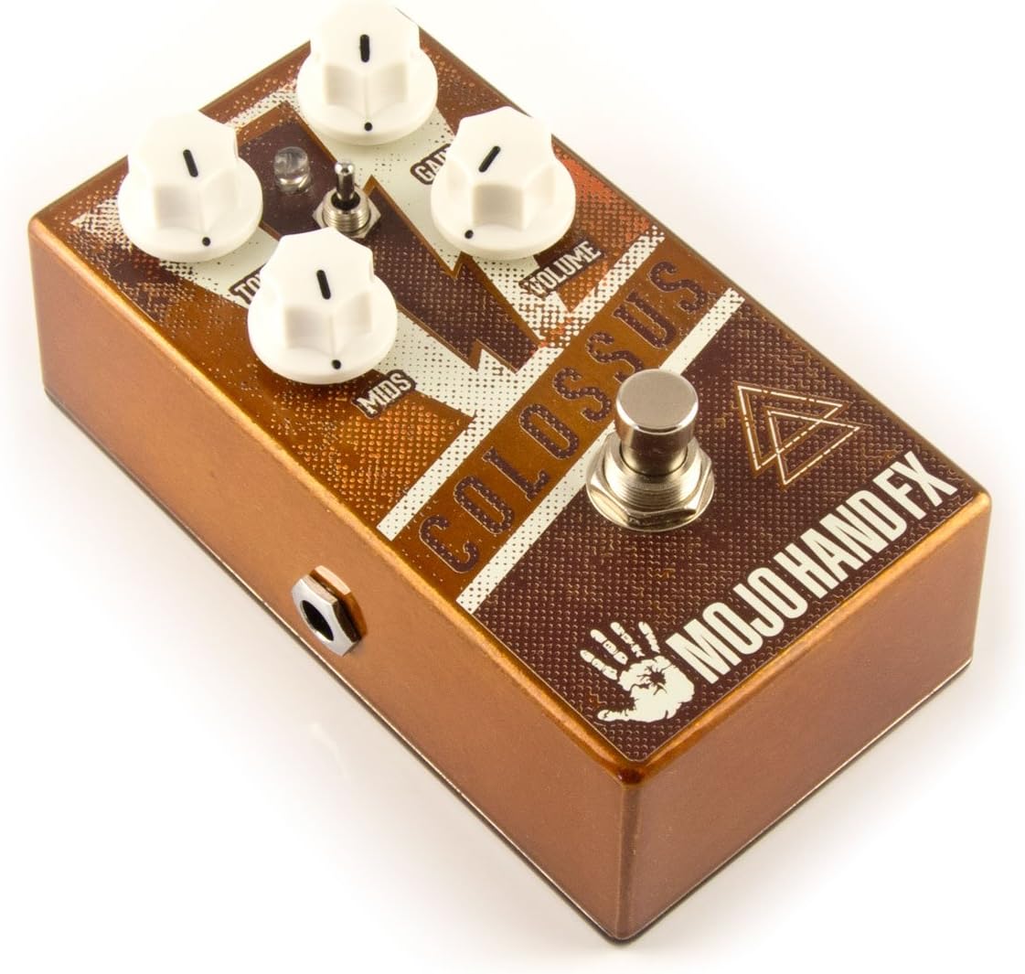Amazon.com: Mojo Hand FX Colossus Fuzz | Distortion Effects Pedal ...