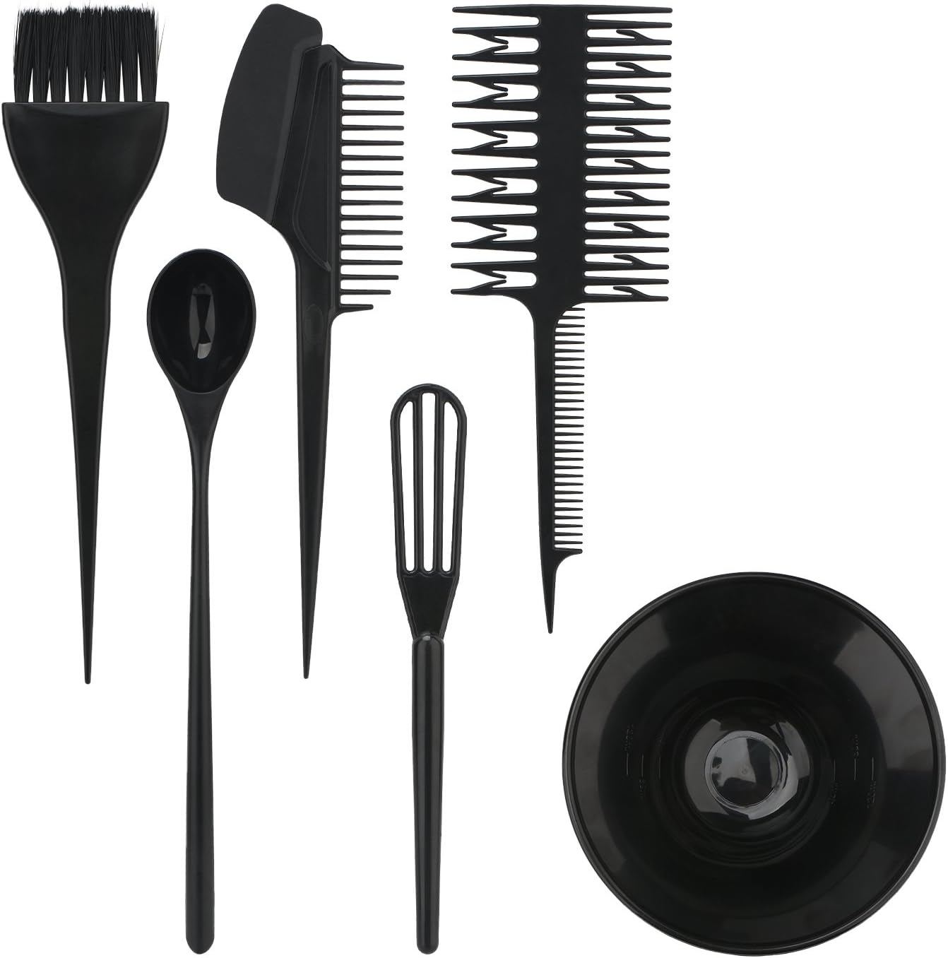 Amazon.com: Segbeauty Hair Color Mixing Kit, 6PCS Hair Highlighting Set ...